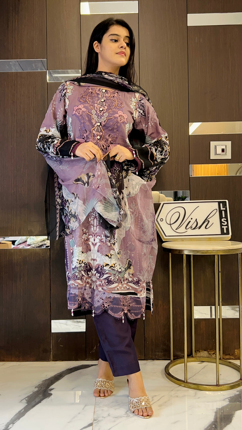 Nida Pakistani Lawn Set 09 – Vishlist