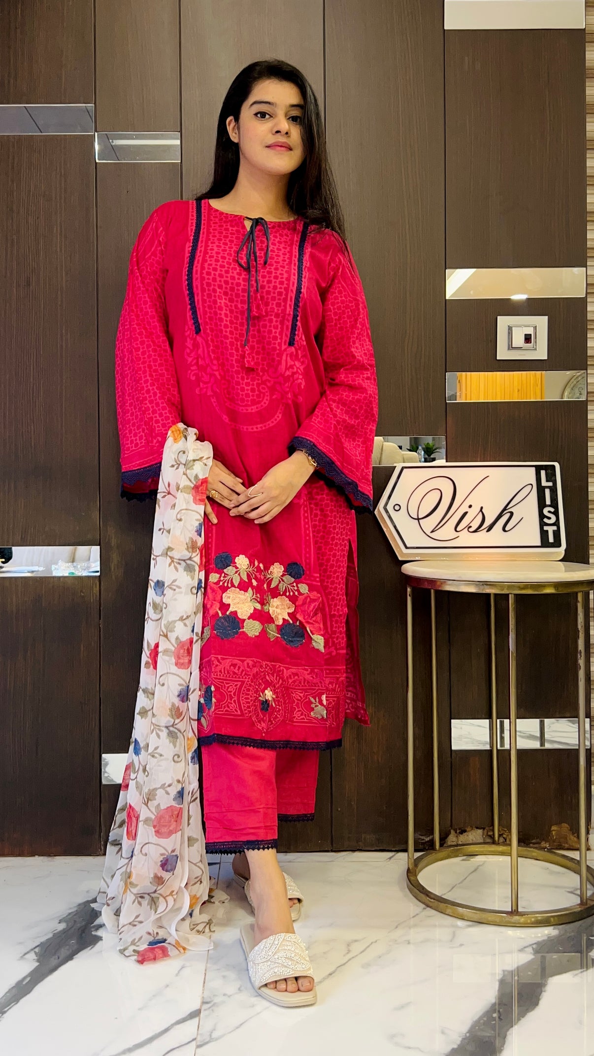 Sharjeena Pakistani Lawn Set 08 – Vishlist